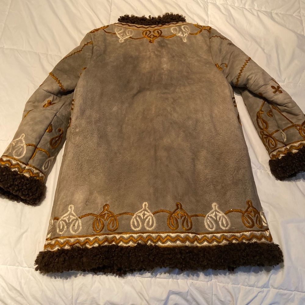 Vintage Siberian Yak Fur And Leather Coat (1960s) - Gem